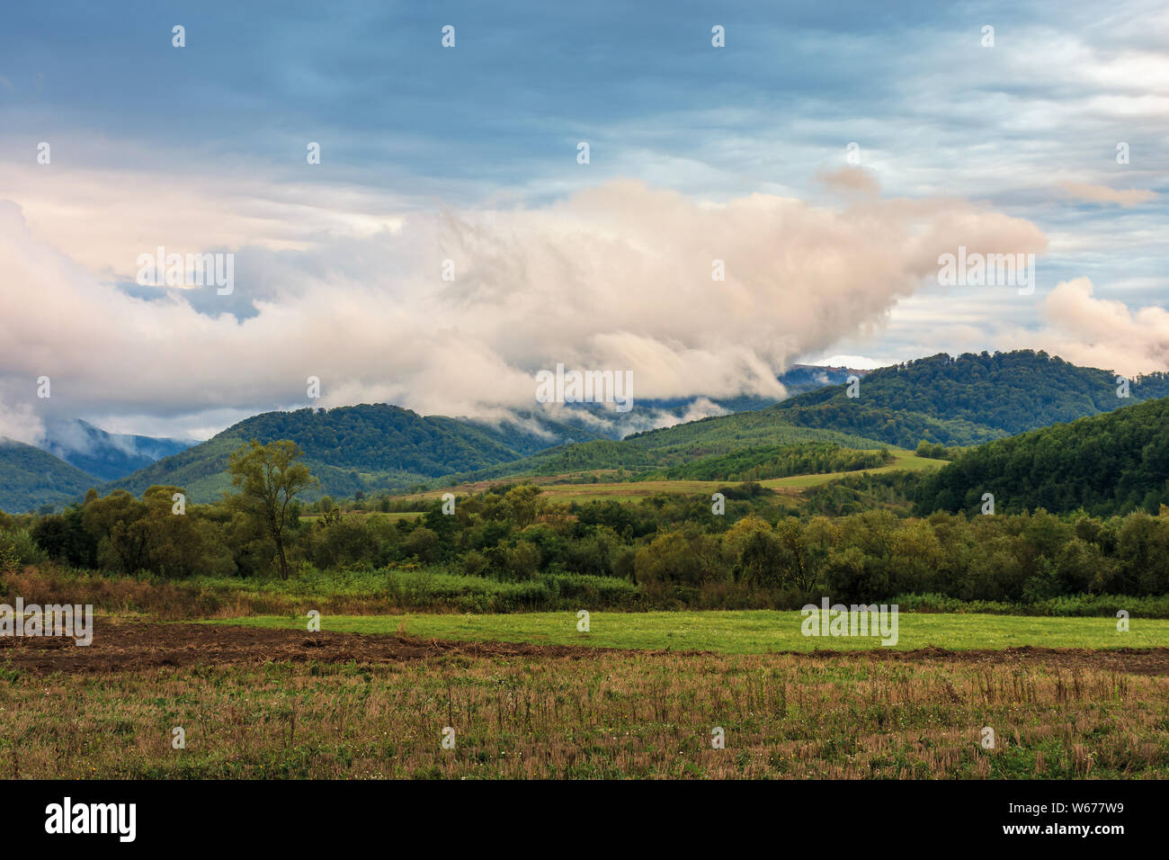 Magnificent air landscape overcast weather hi-res stock photography and ...