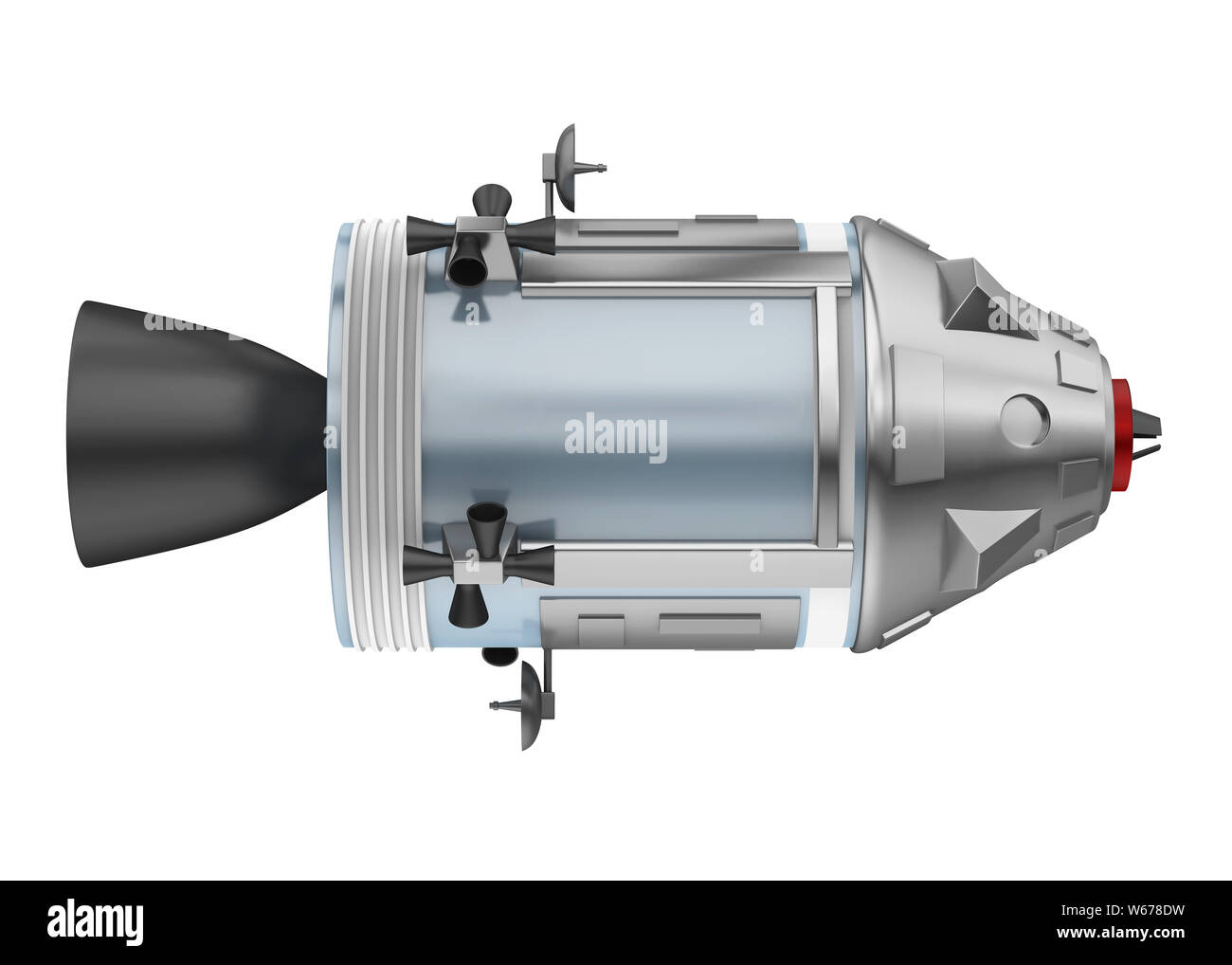 Apollo Command and Service Module Isolated Stock Photo - Alamy