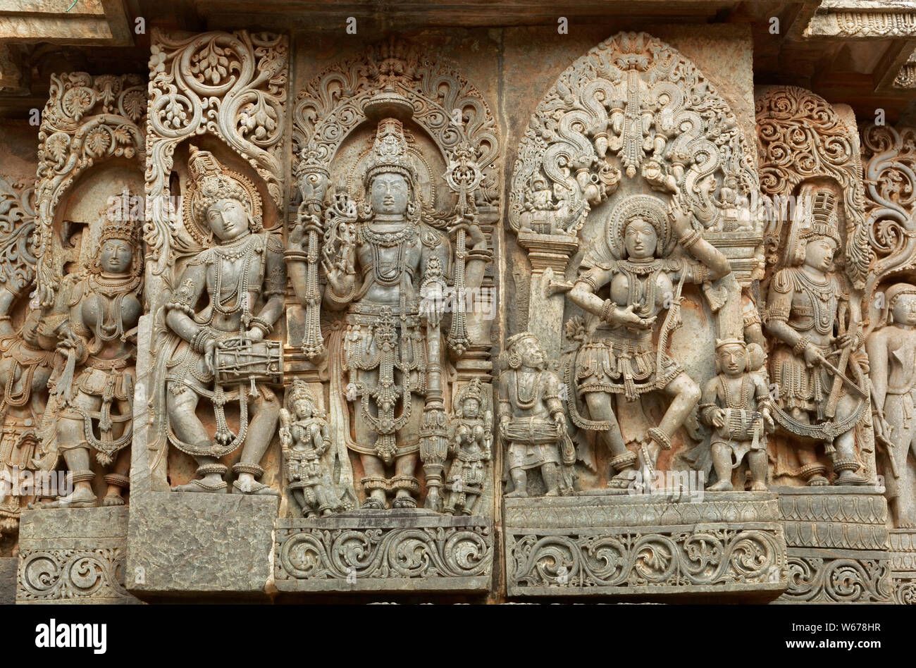 Hoysaleswara temple, also referred simply as the Halebidu temple, is a ...
