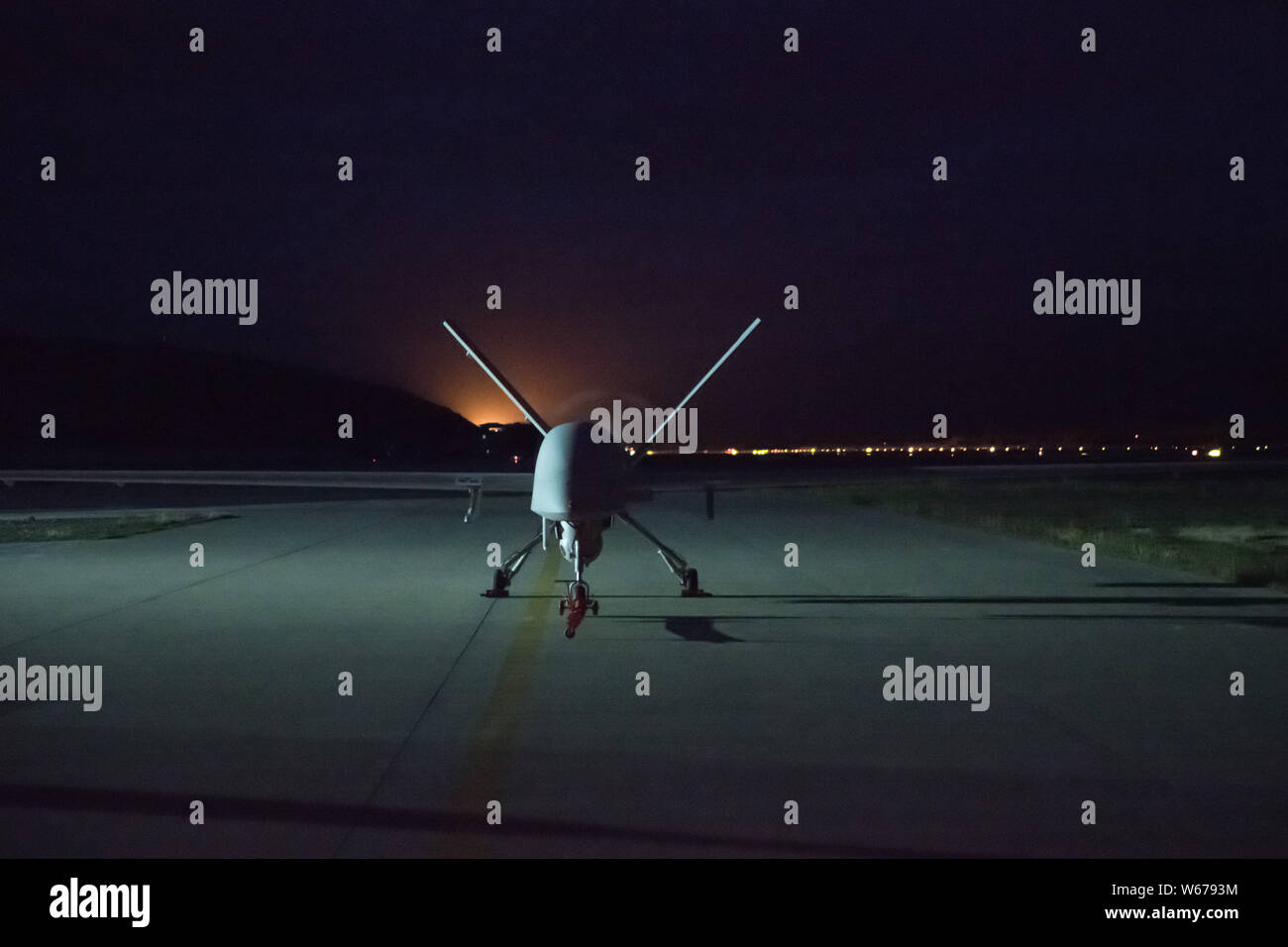 A Chinese-made CH-4 (Caihong-4 or Rainbow 4) armed reconnaissance ...