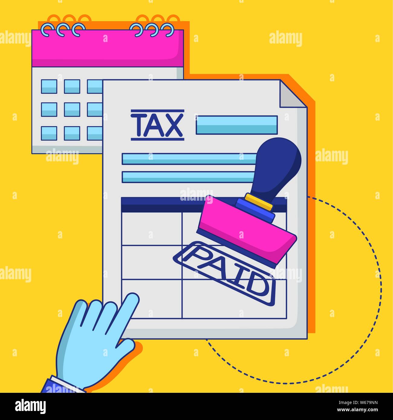 Tax and money symbol vector design Stock Vector Image & Art - Alamy