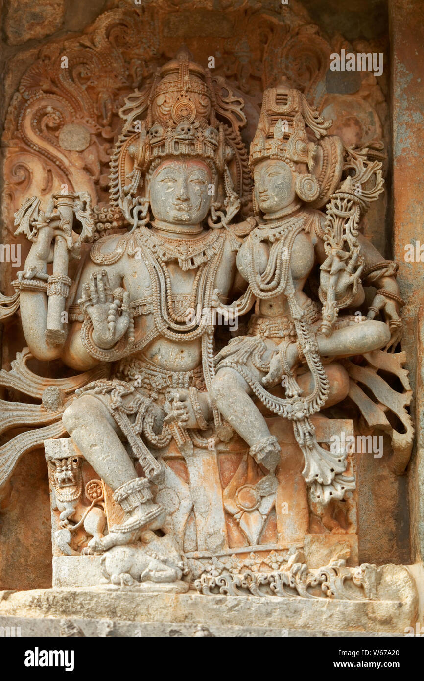 Hoysaleswara temple, also referred simply as the Halebidu temple, is a ...