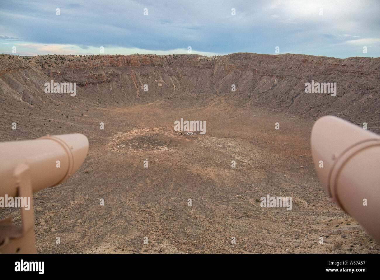 Meteor Crater in Arizona Stock Photo - Alamy