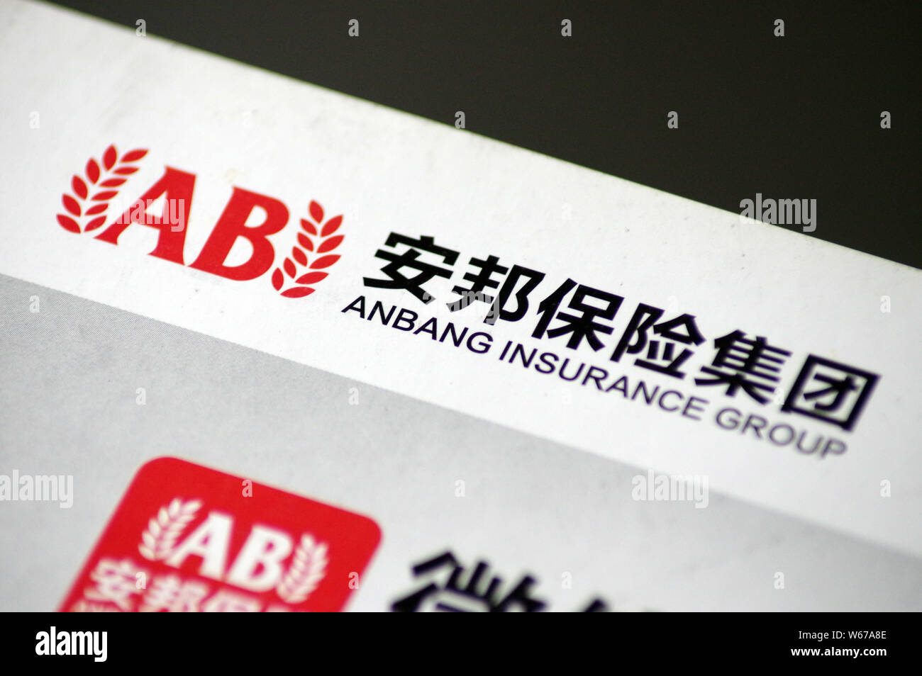 --FILE--A Chinese netizen browses the website of Anbang Insurance Group ...