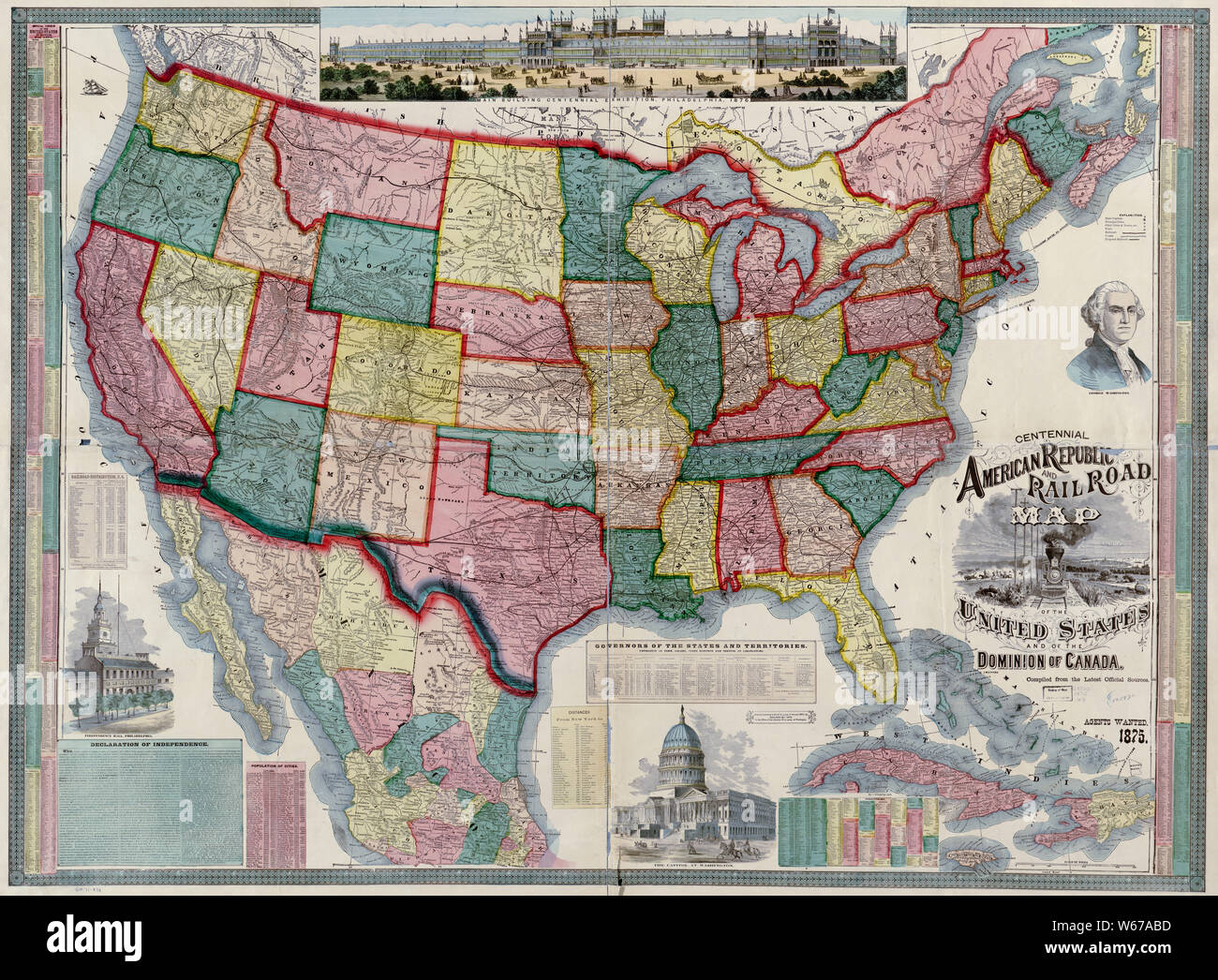 Dominion republic map hi-res stock photography and images - Alamy