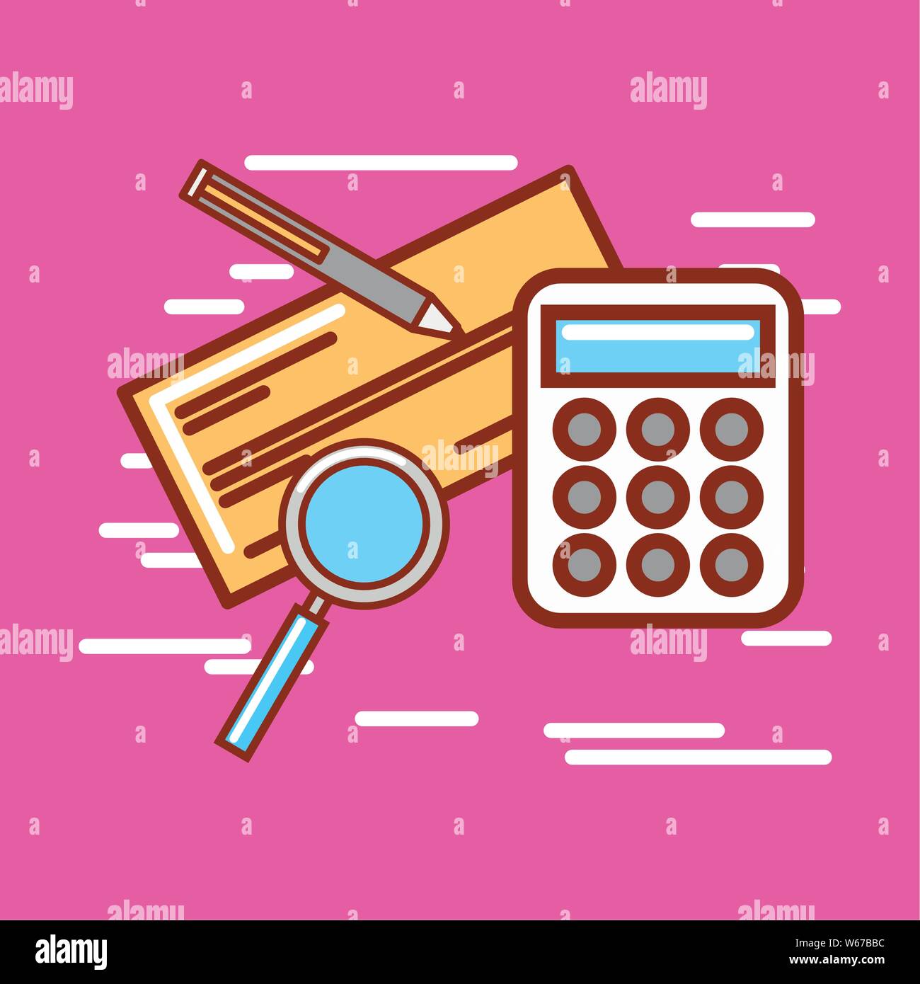Money icon over pink background design Stock Vector Image & Art - Alamy