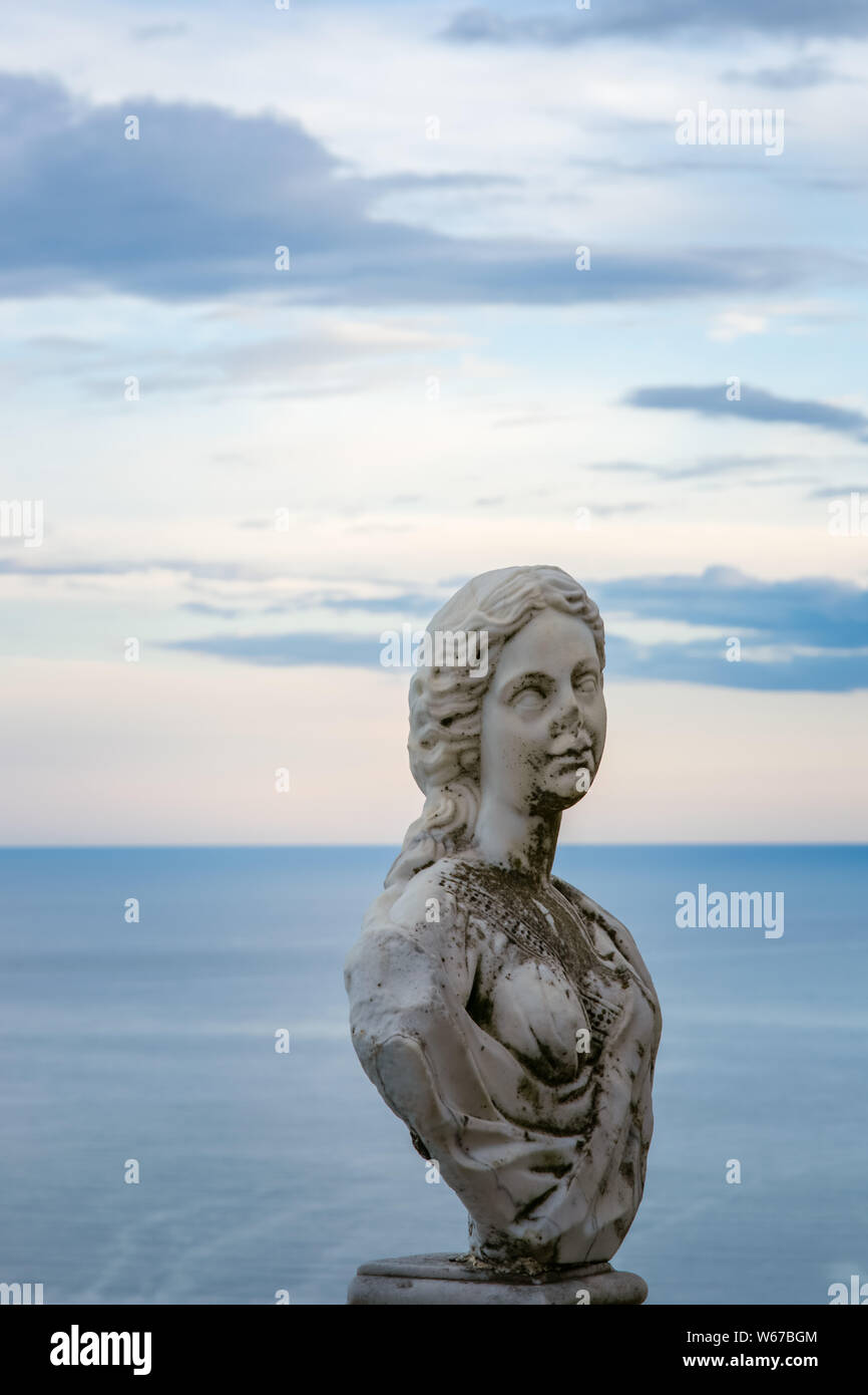 Women Statue from the belvedere, the so-called Terrazza dell'infinito ...