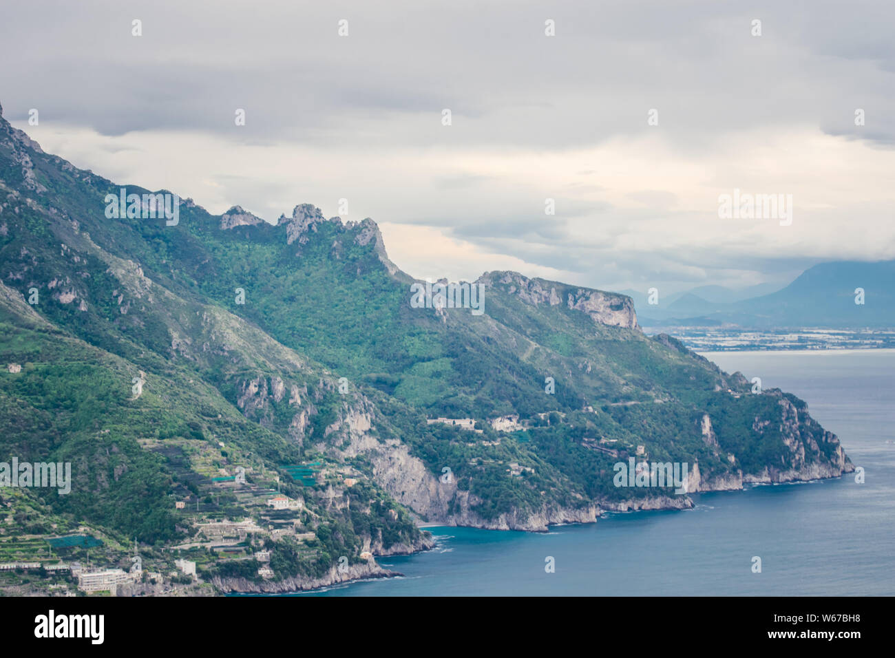 Coastal View seen from The Terrace of Infinity or Terrazza dell ...