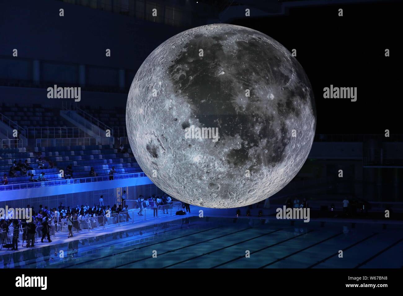 Beijing national aquatic center hi-res stock photography and images - Alamy