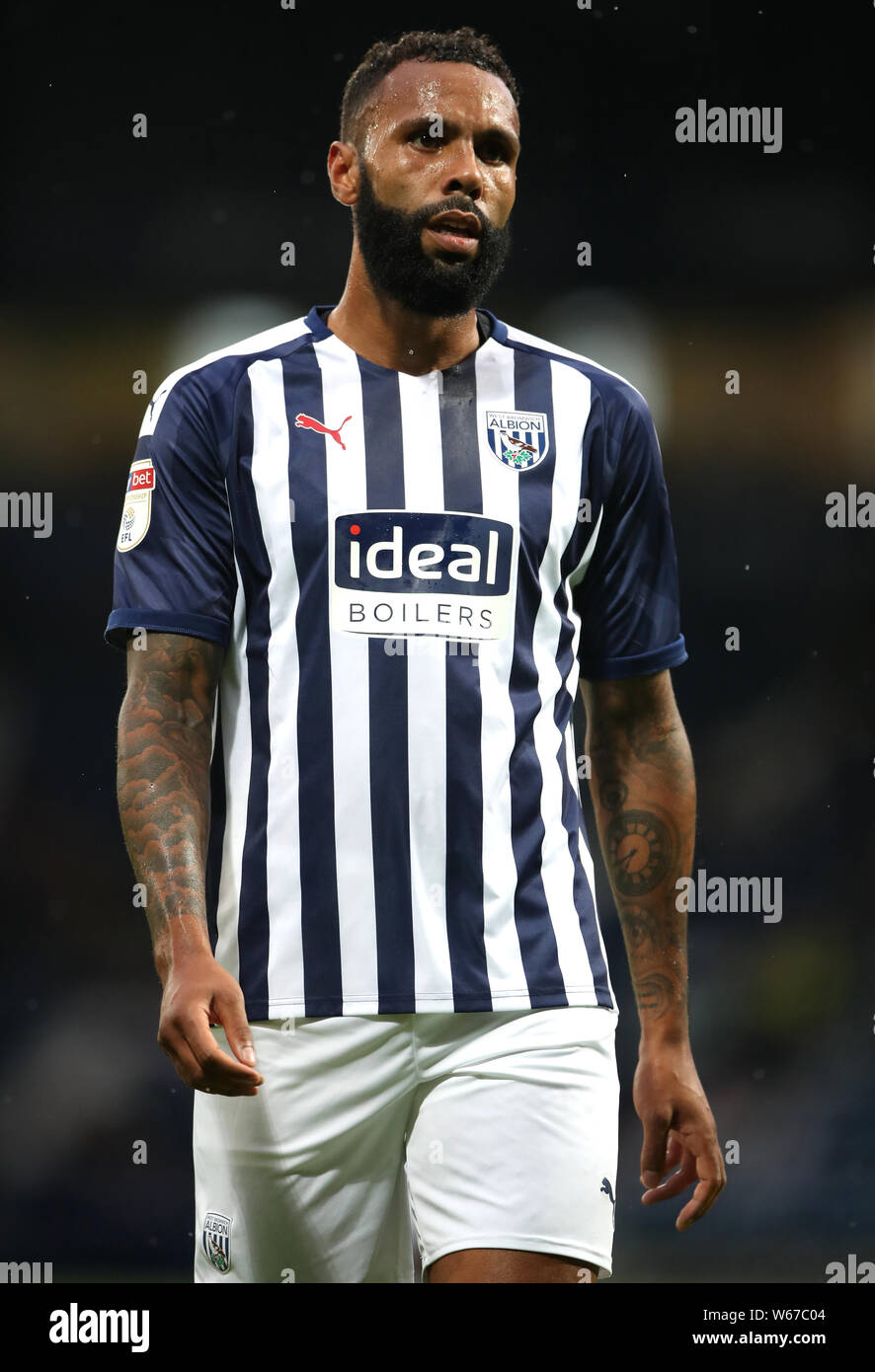 West Bromwich Albion's Kyle Bartley Stock Photo - Alamy