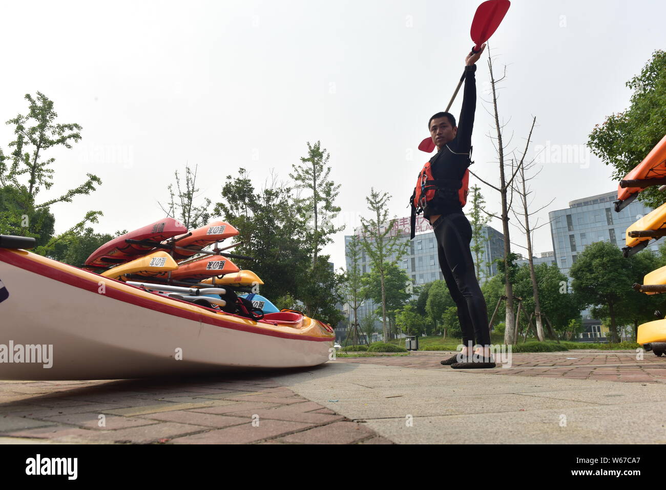 Exercises before school china hi-res stock photography and images - Alamy