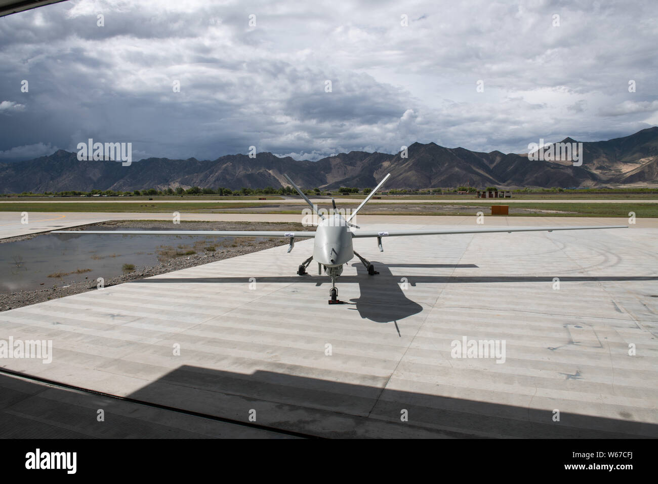 A Chinese-made CH-4 (Caihong-4 or Rainbow 4) armed reconnaissance ...