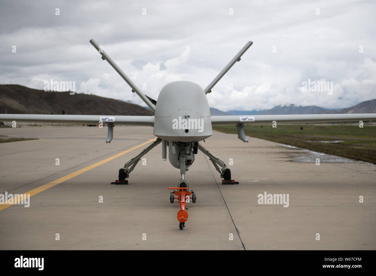 A Chinese-made CH-4 (Caihong-4 or Rainbow 4) armed reconnaissance ...