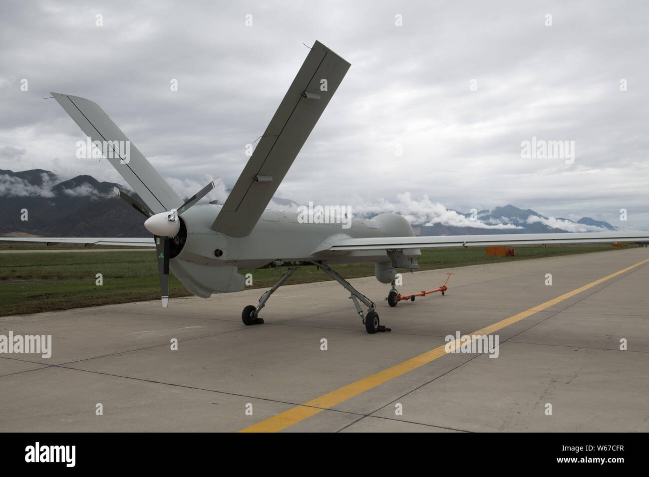 A Chinese-made CH-4 (Caihong-4 or Rainbow 4) armed reconnaissance ...