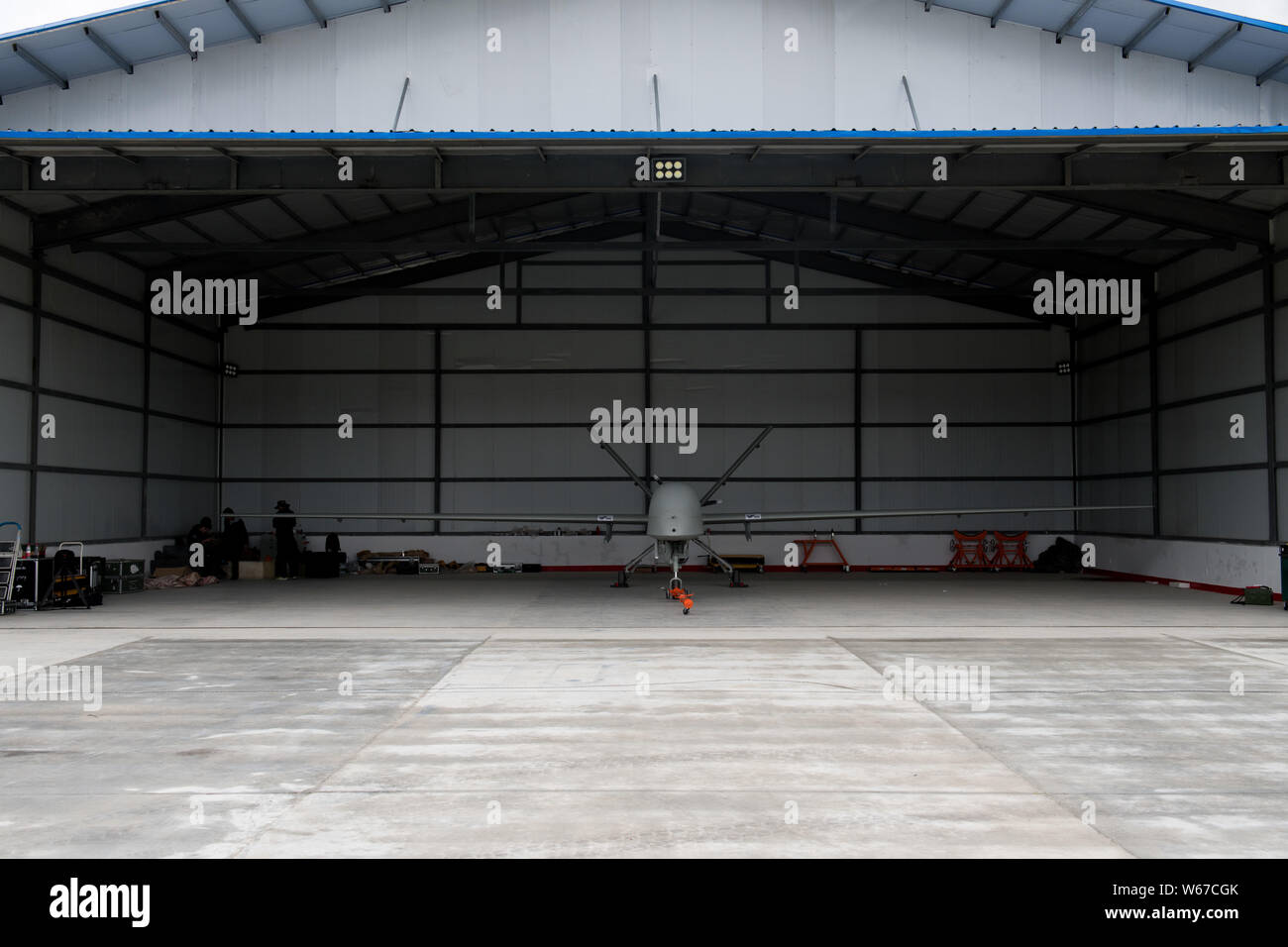 A Chinese-made CH-4 (Caihong-4 or Rainbow 4) armed reconnaissance ...