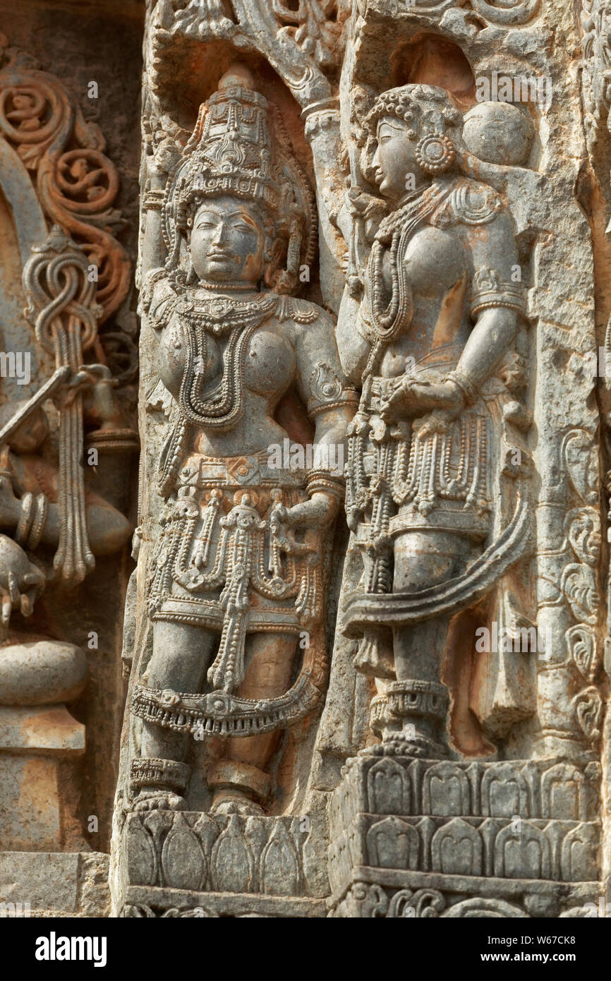 Hoysaleswara temple, also referred simply as the Halebidu temple, is a ...