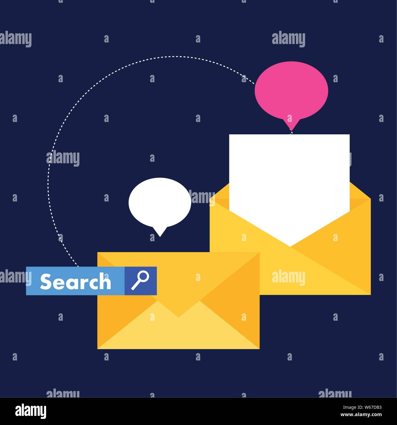 Social media and multimedia design Stock Vector Image & Art - Alamy