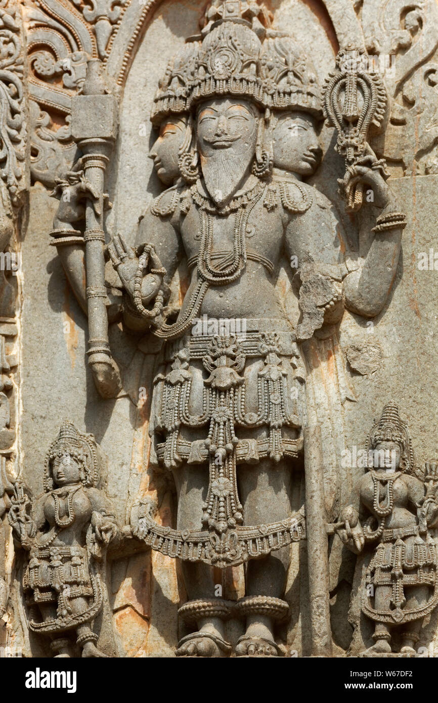 Hoysaleswara temple, also referred simply as the Halebidu temple, is a ...