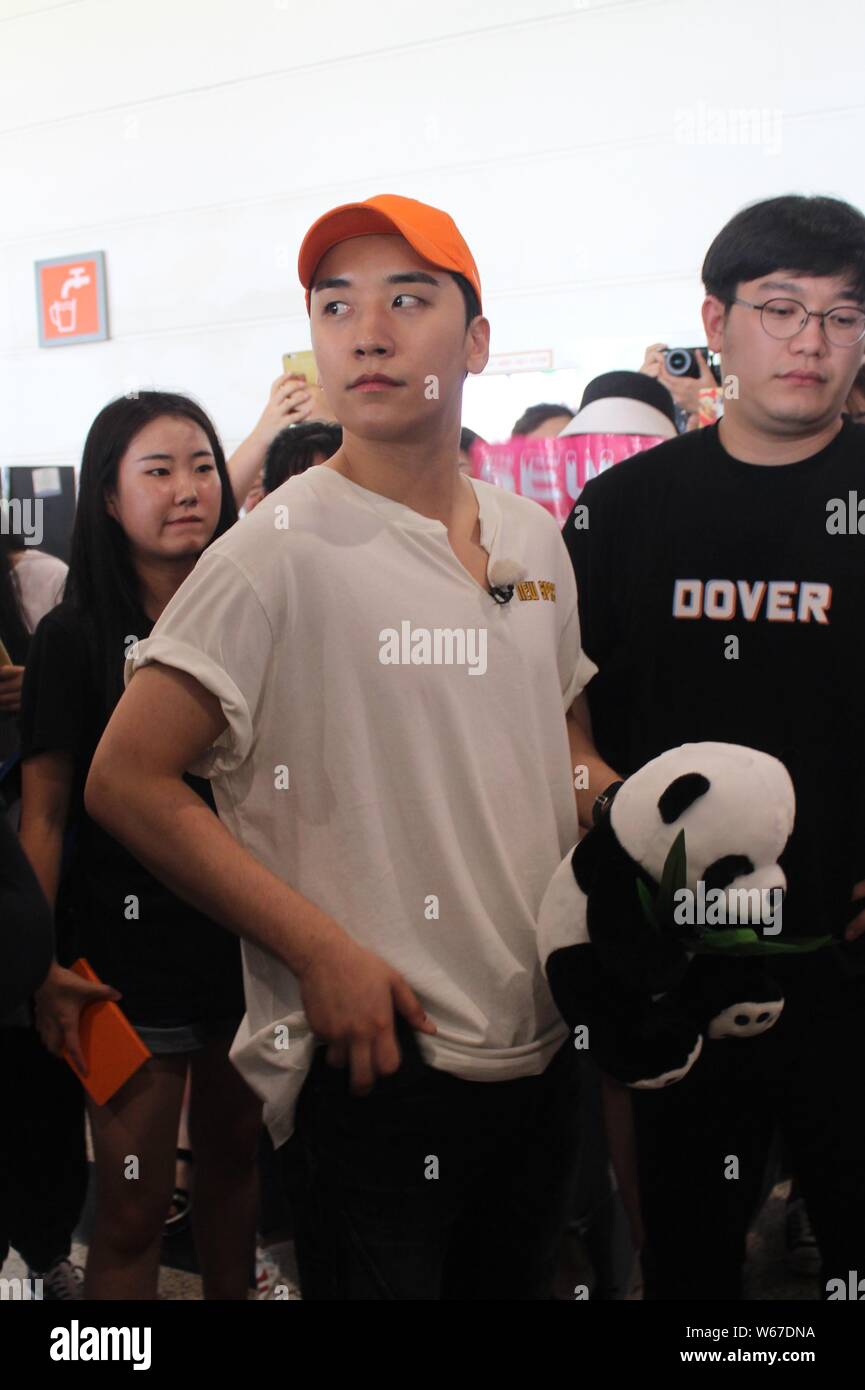 South Korean singer and actor Lee Seung-hyun, better known by his stage ...