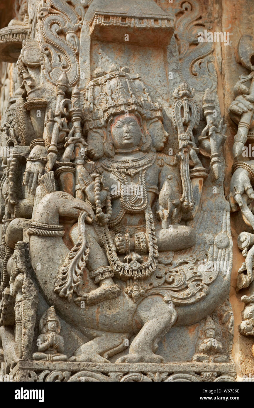 Hoysaleswara temple, also referred simply as the Halebidu temple, is a ...