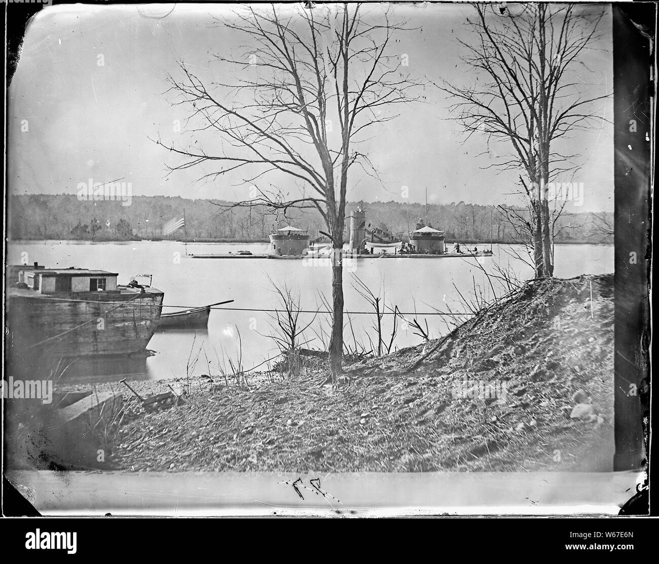 Monitor Onondaga, James River, Va Stock Photo - Alamy