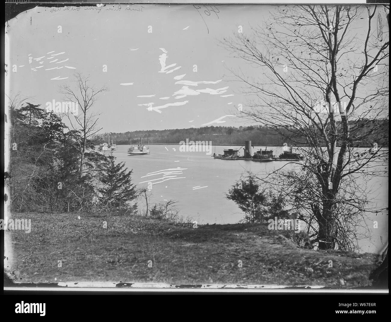 Monitor Onondaga on James River Stock Photo - Alamy
