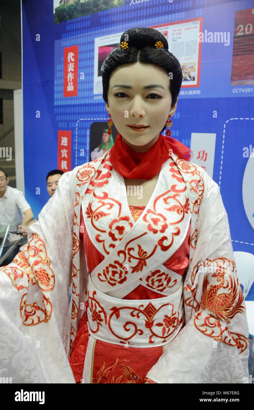 --FILE--A humanroid robot is on display at China International Robot ...