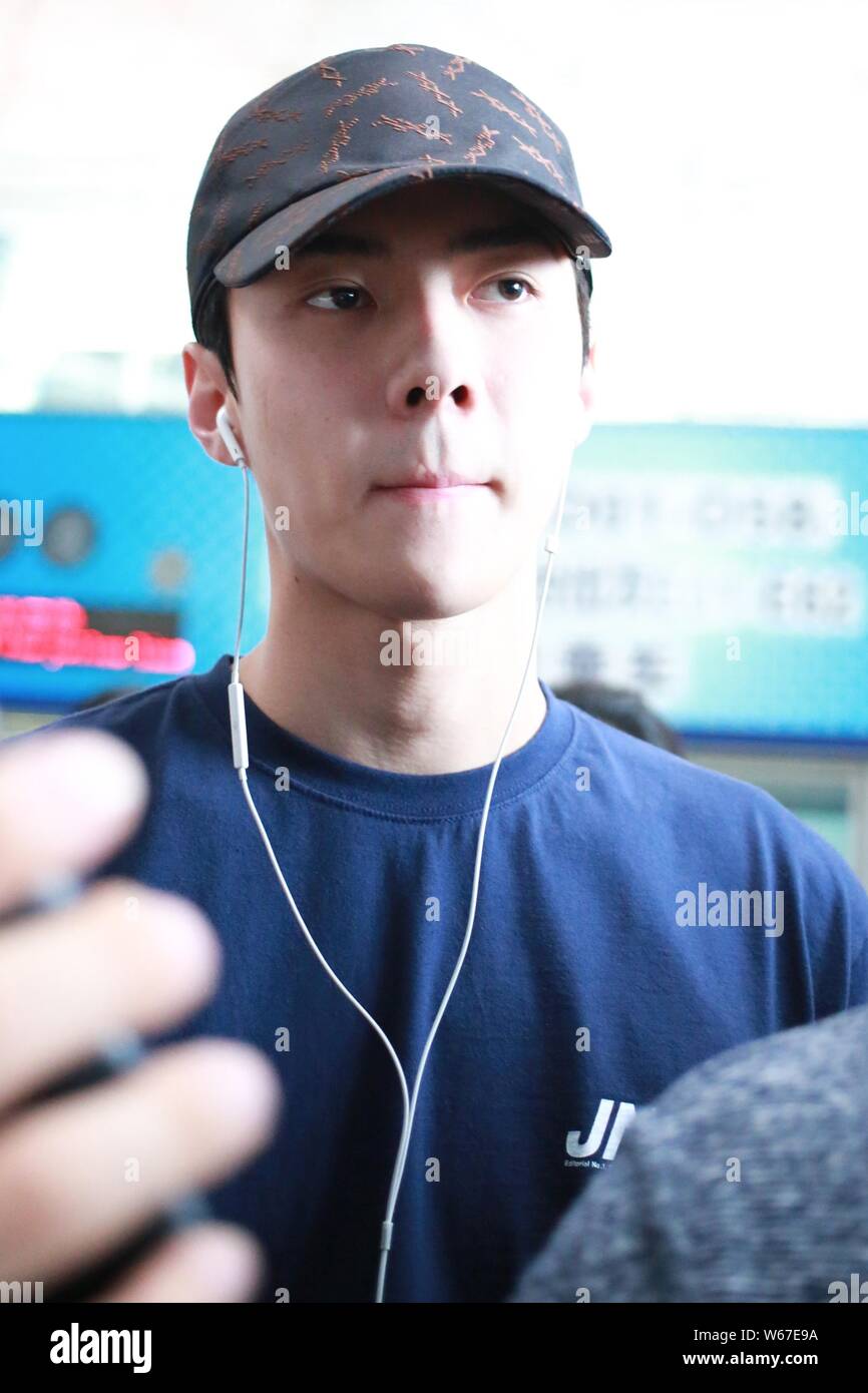 South Korean singer and actor Oh Se-hun, better known mononymously as ...