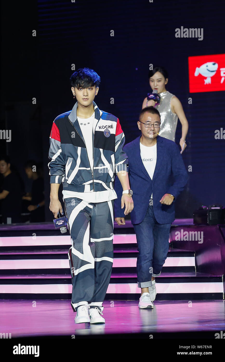 Chinese singer and actor Huang Zitao, better known as Z.Tao, attends a launch event for the ...