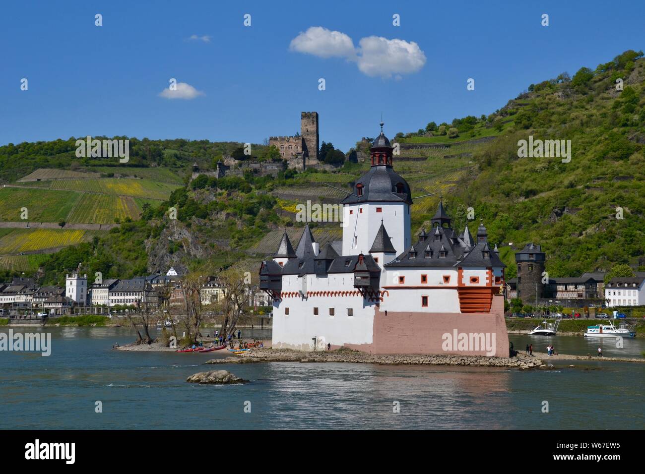 Pfalzgrafenstein castle view hi-res stock photography and images - Alamy
