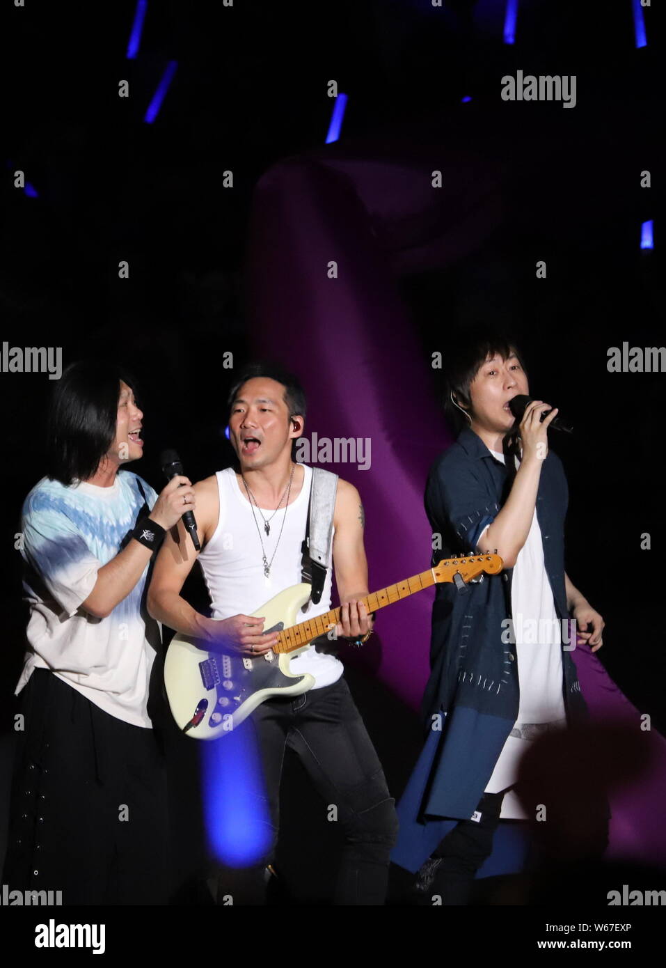 (From left) Masa (Matthew Tsai Shen-yen), Stone (Shi Chin-hang) and ...