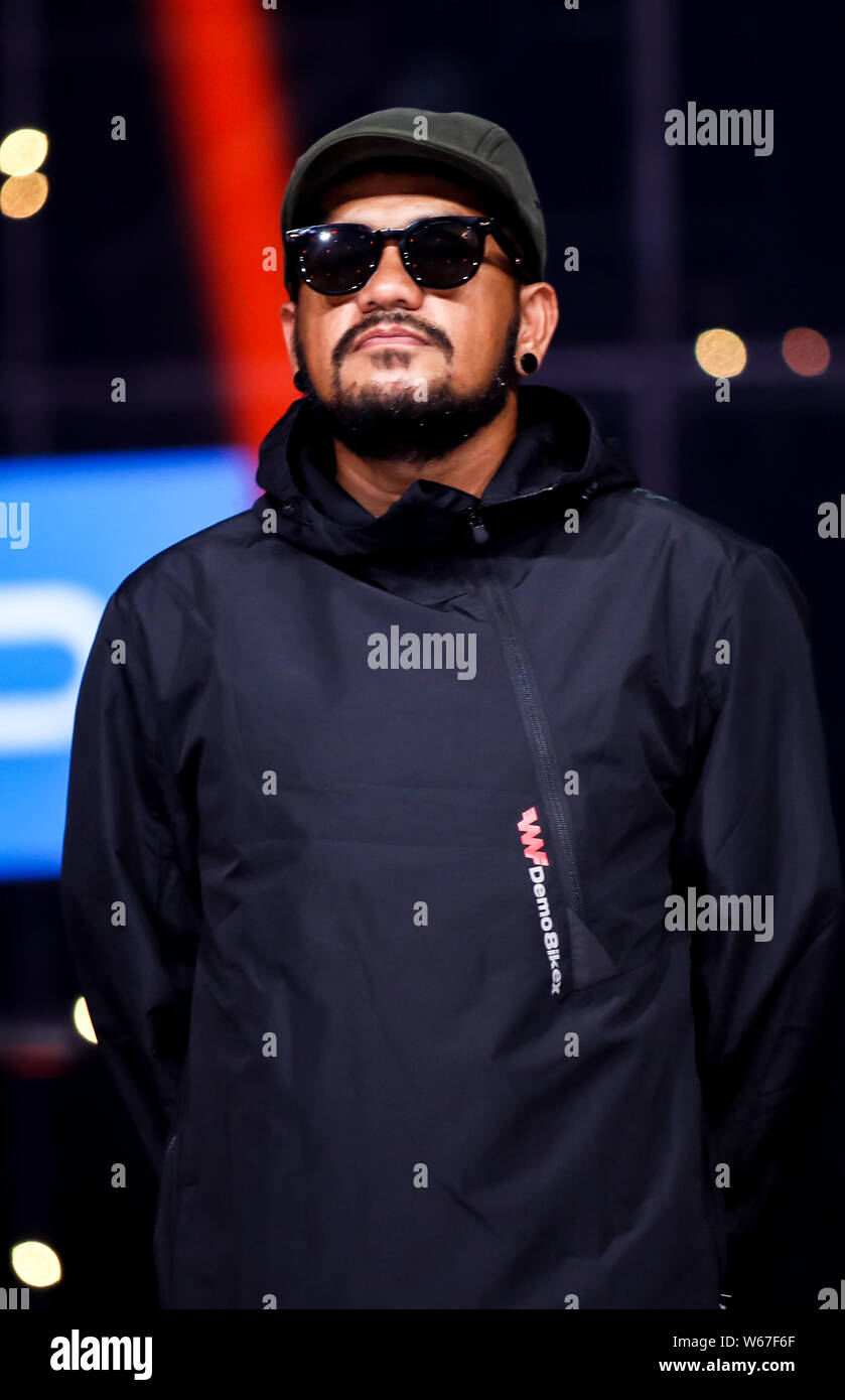Taiwanese singer Chang Chen-yue attends a press conference for new ...