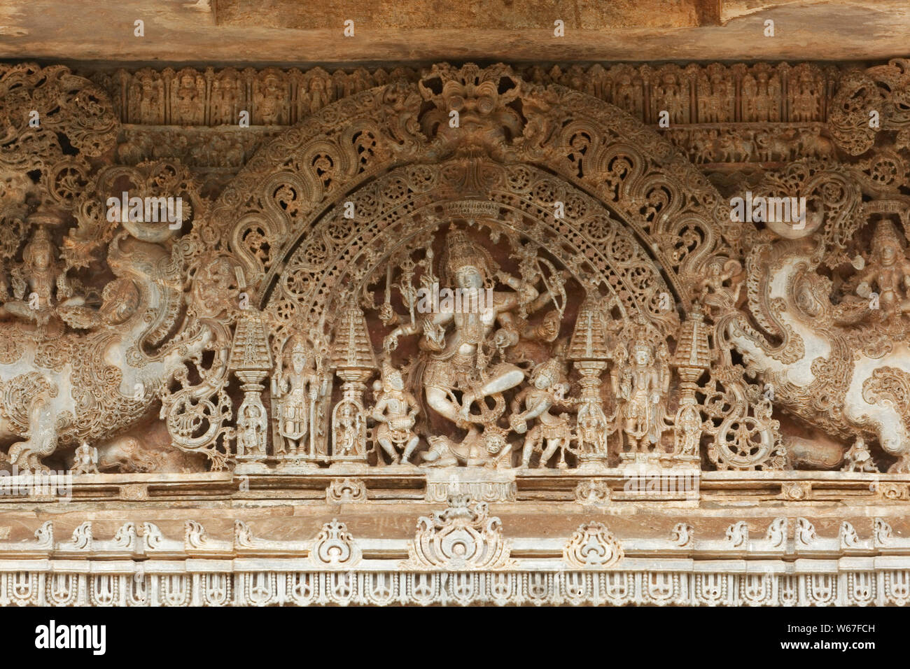 Hoysaleswara temple, also referred simply as the Halebidu temple, is a ...