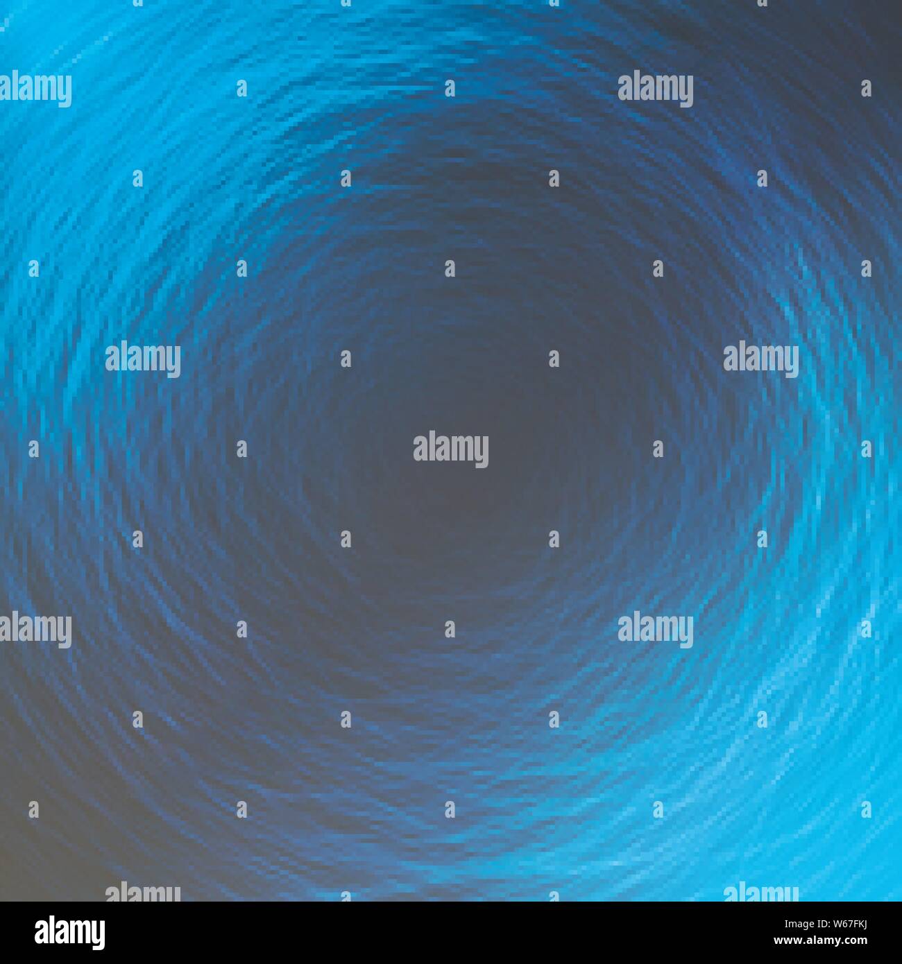 Abstract Colorful Concentric Circles Pattern on Blurred Background ...