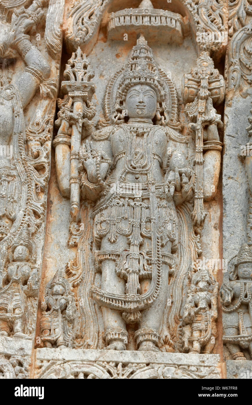 Hoysaleswara temple, also referred simply as the Halebidu temple, is a ...