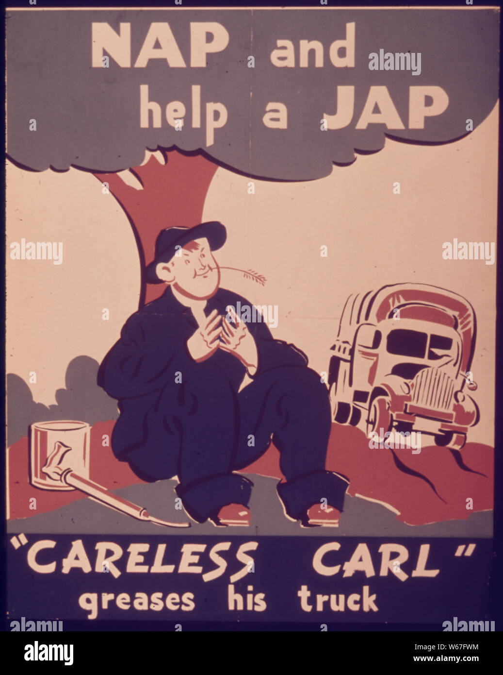 Nap and help a jap Stock Photo - Alamy