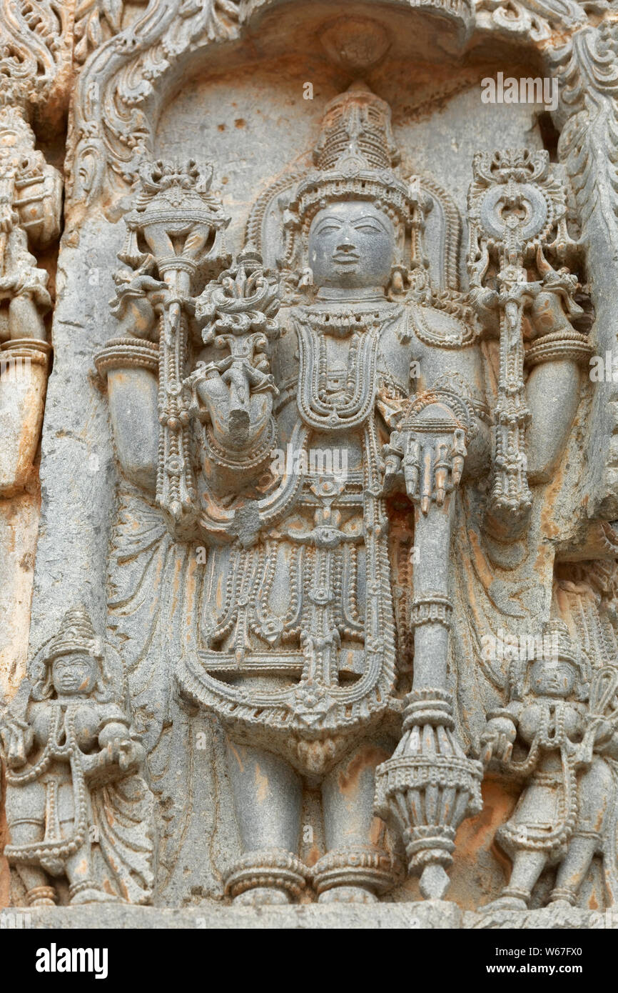 Hoysaleswara temple, also referred simply as the Halebidu temple, is a ...