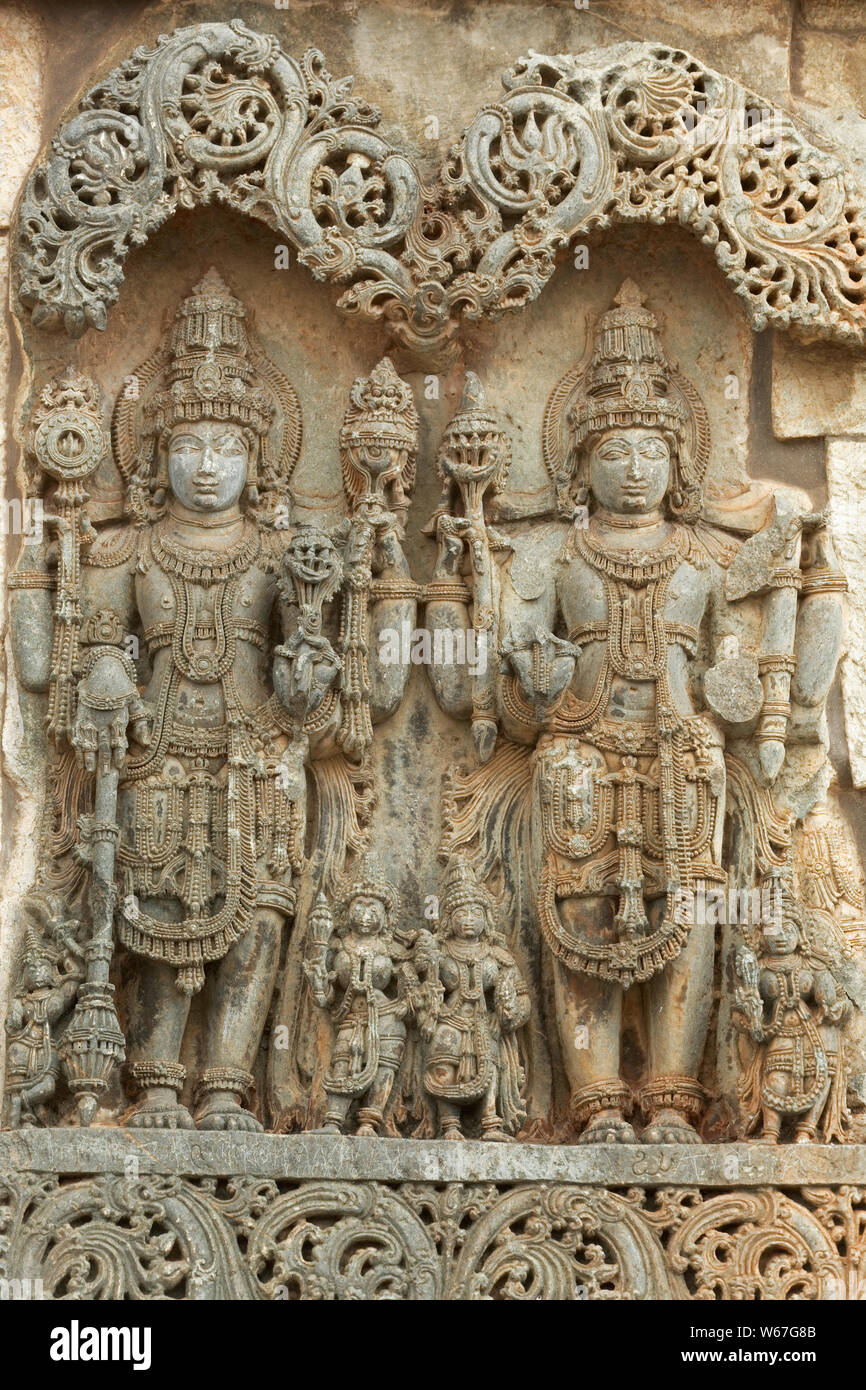 Sculpture at Belur temple near Bengaluru (Bangalore),Karnataka, India ...