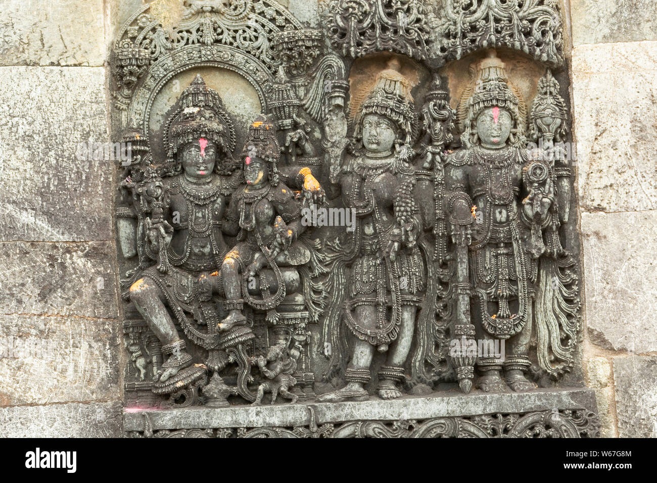 Sculpture at Belur temple near Bengaluru (Bangalore),Karnataka, India ...