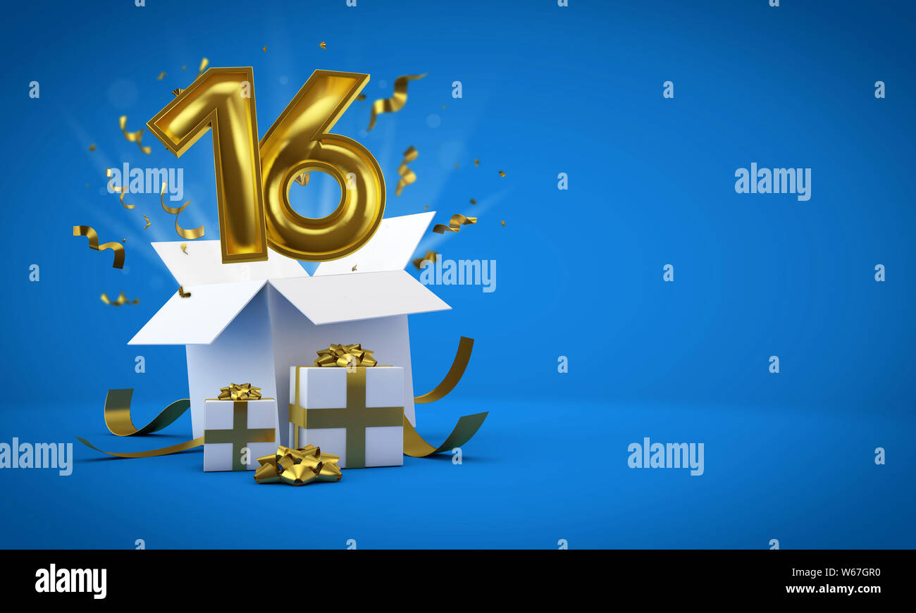 Number 16 sign hi-res stock photography and images - Alamy