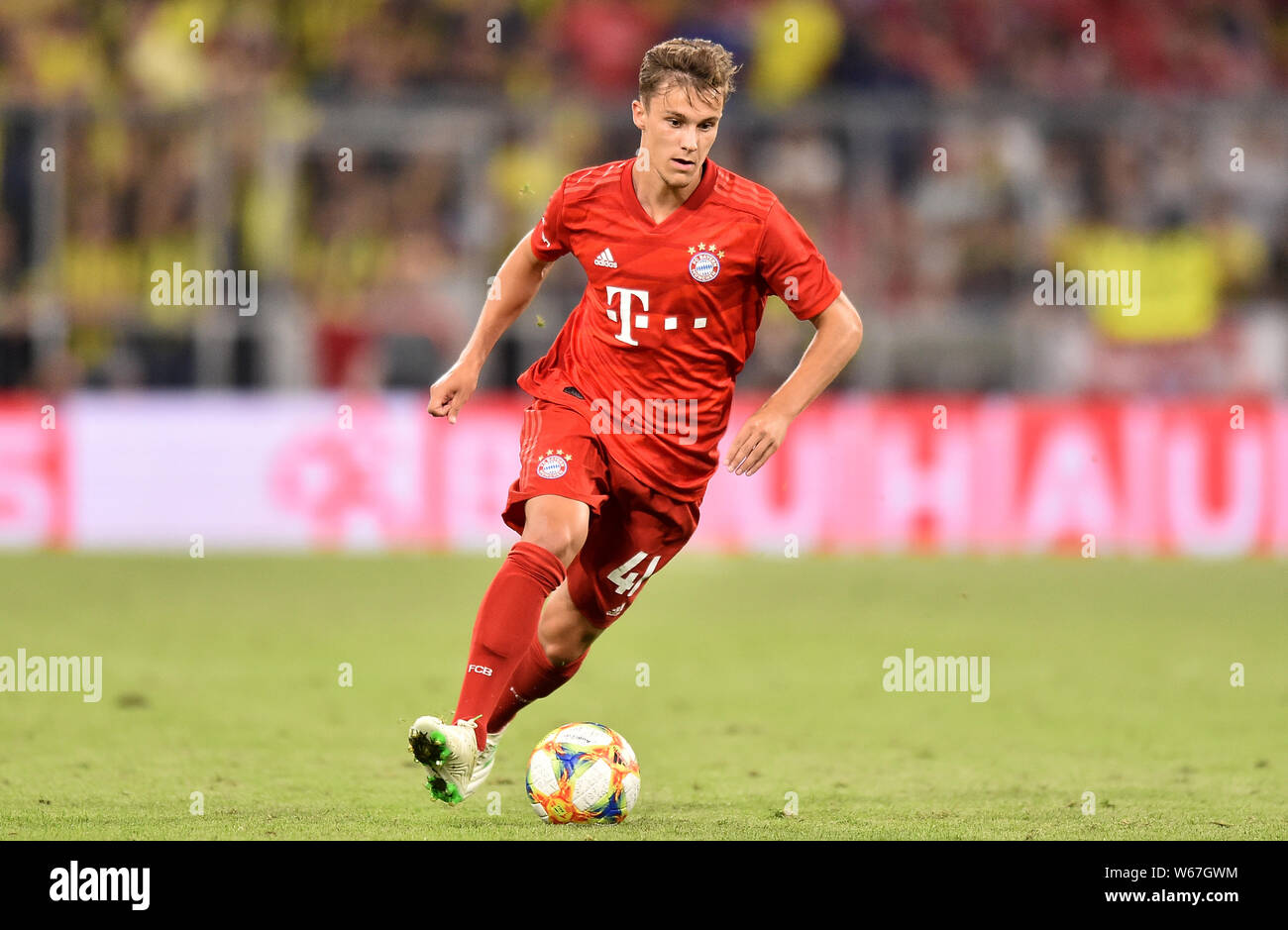 MUNICH, GERMANY - JULY 30: Maximilian Zaiser during the Audi Cup 2019 ...
