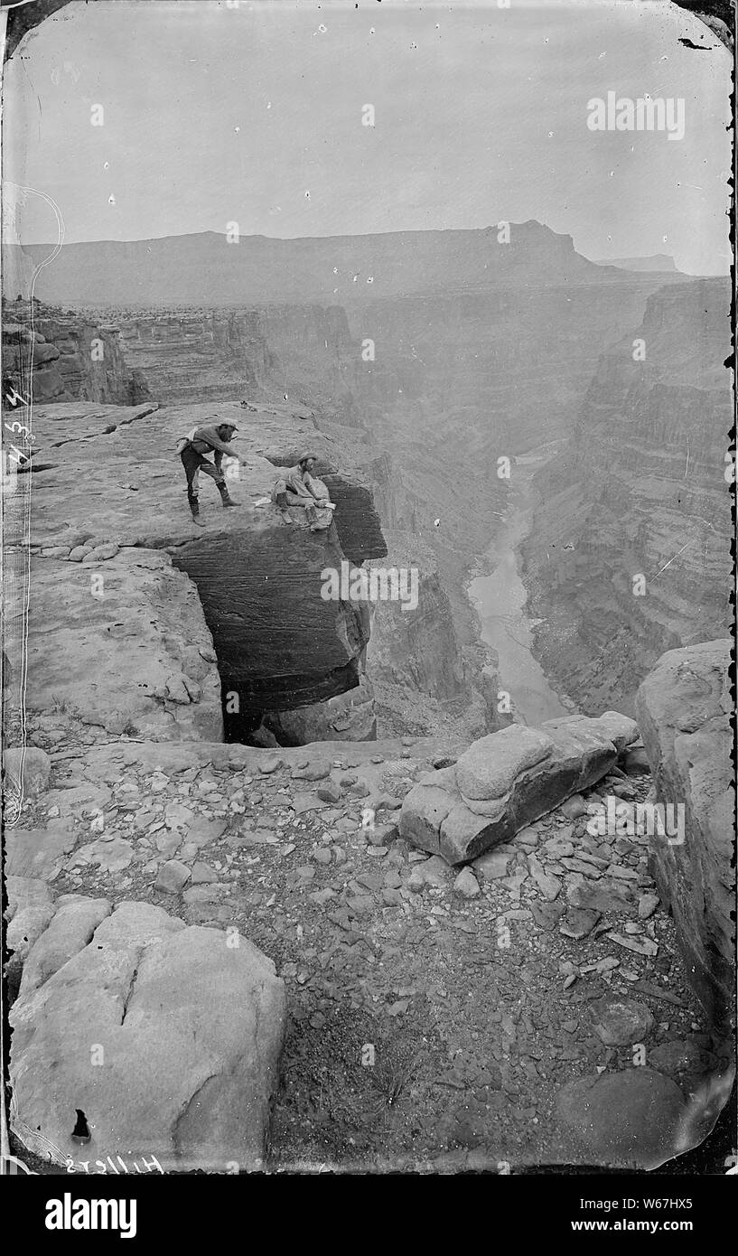 Old map of grand canyon hi-res stock photography and images - Alamy