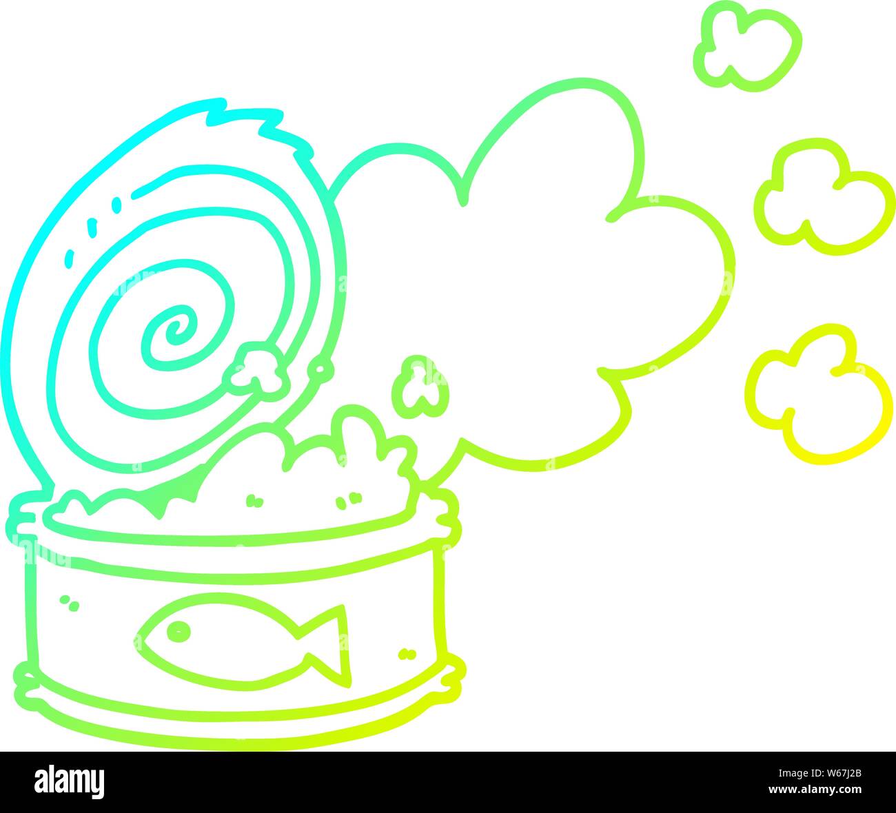 Cartoon smelly fish hi-res stock photography and images - Alamy