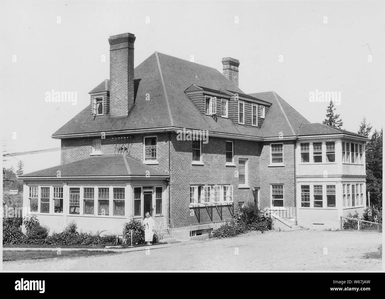 New residence for Warden; Scope and content: The photos in the ...
