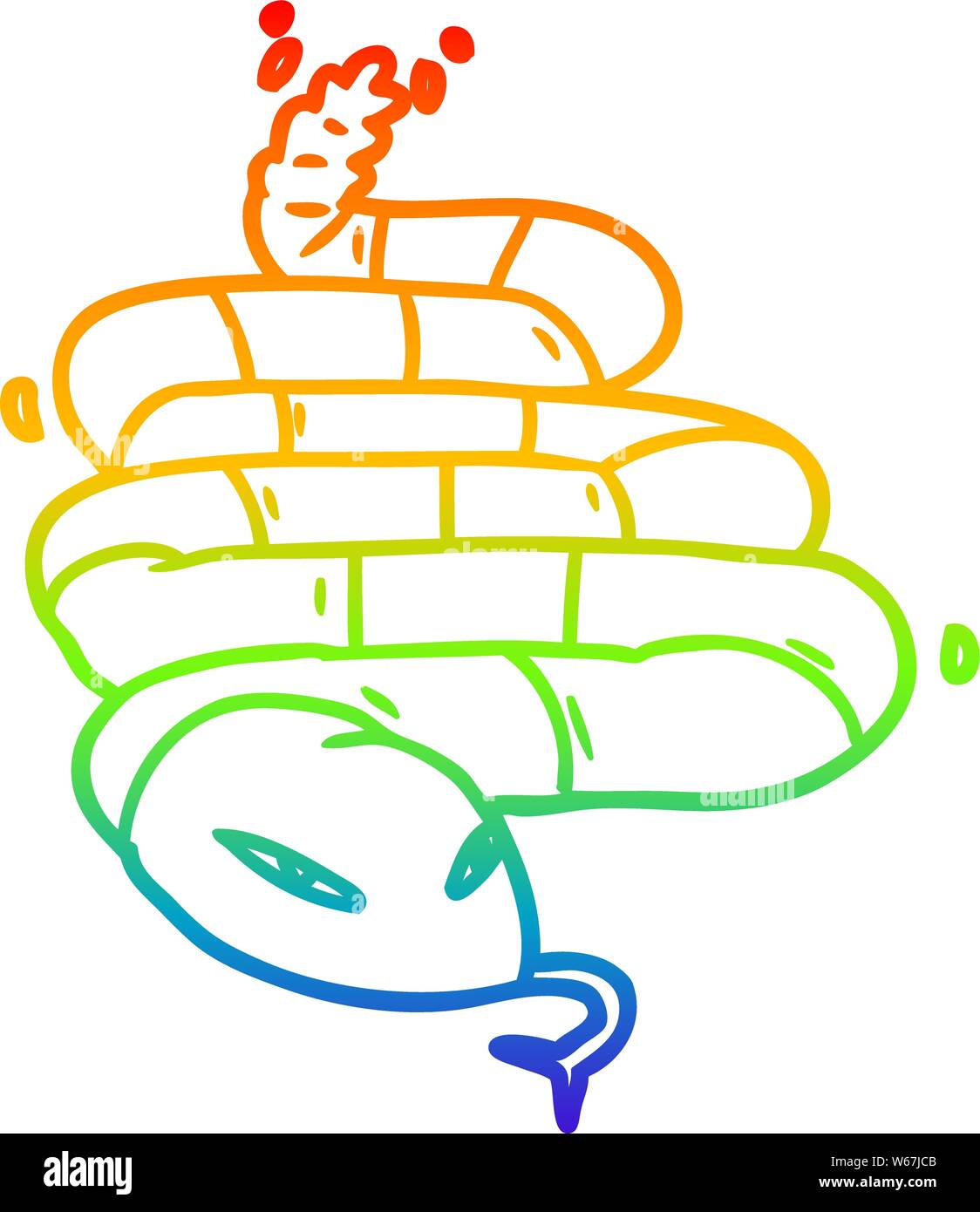 Rainbow serpent art hi-res stock photography and images - Alamy