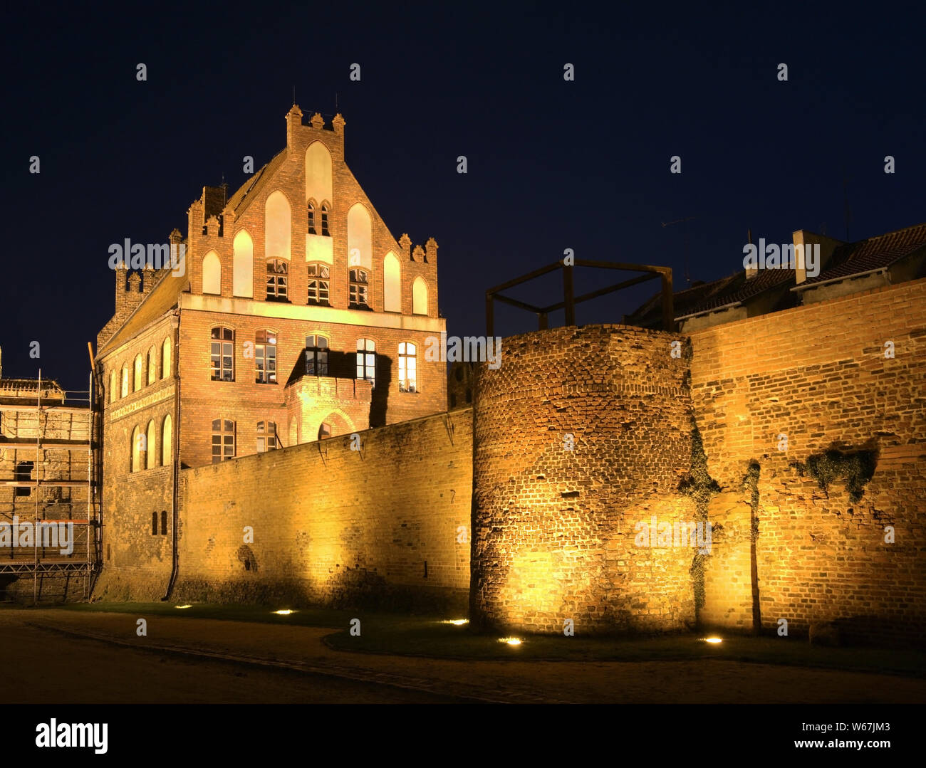 Torun old town walls hi-res stock photography and images - Alamy