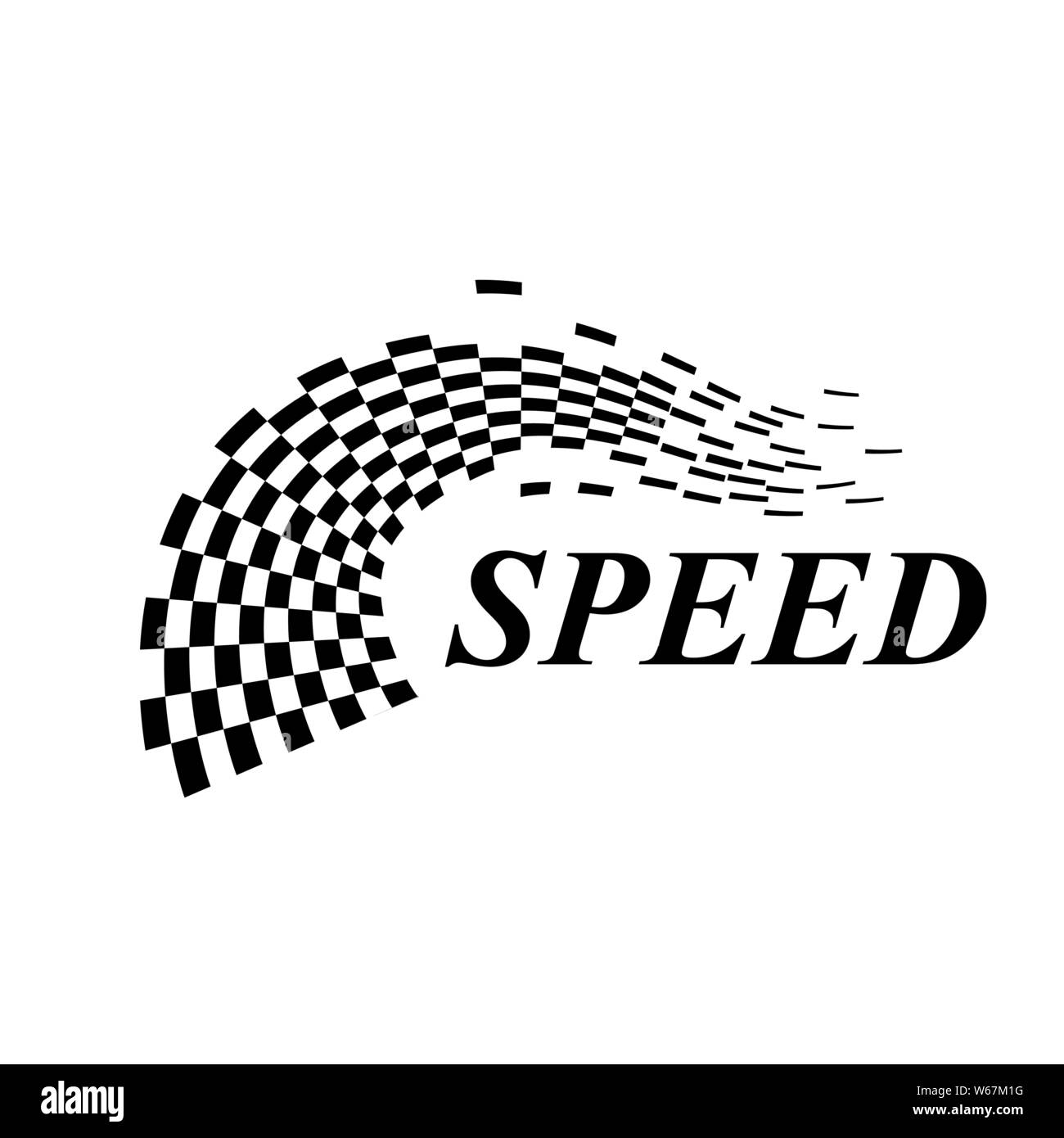 Race flag icon, simple design illustration vector Stock Vector Image ...