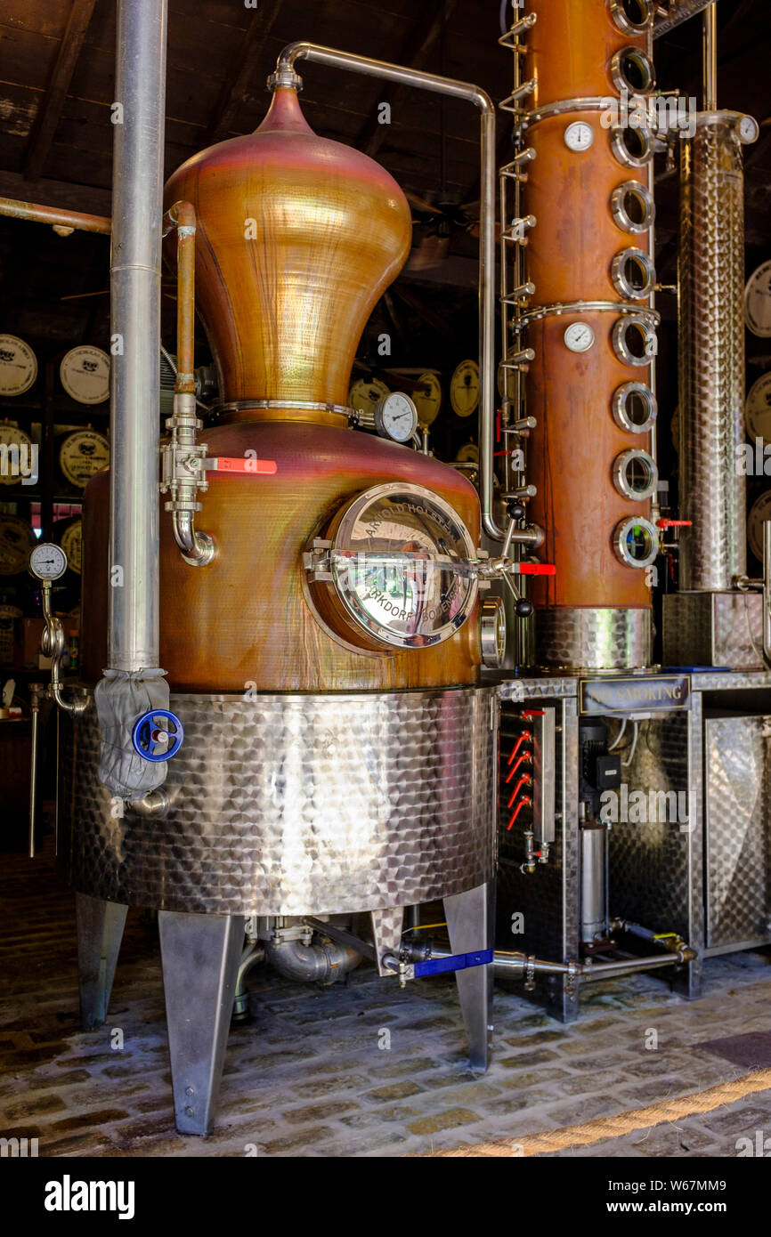 Details from the grounds and tour at St Nicholas Abbey, an artisanal ...