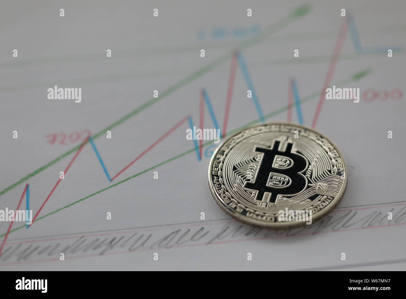 Digital currency graphs hi-res stock photography and images - Alamy