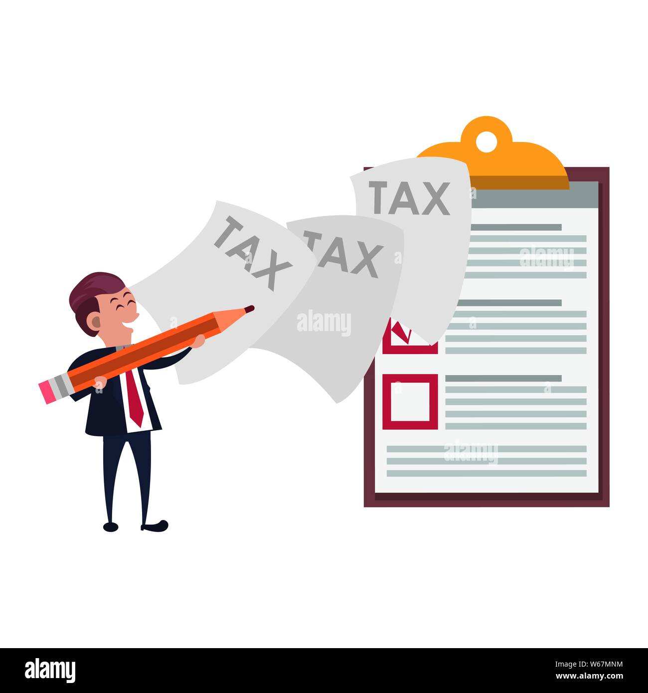 state government taxes business cartoon Stock Vector Image & Art - Alamy